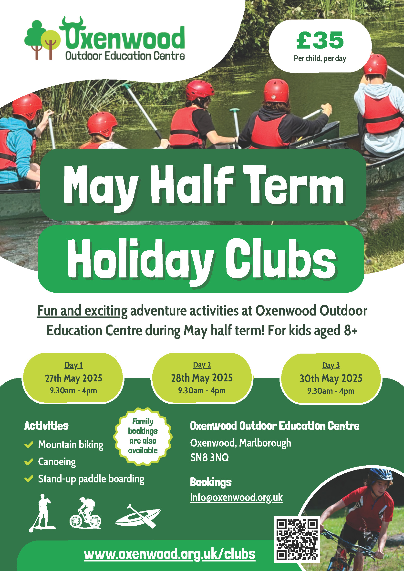 Holiday Clubs - Oxenwood Outdoor Education Centre